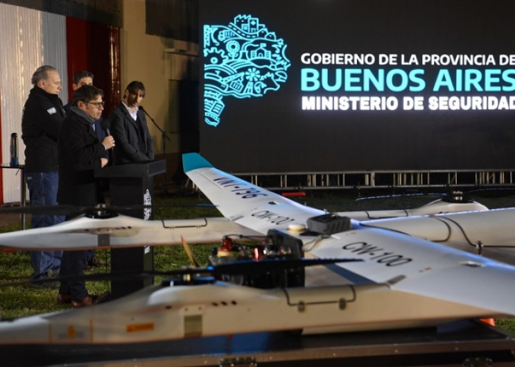 Punta Indio: Kicillof presentó los nuevos drones que fortalecerán la ...