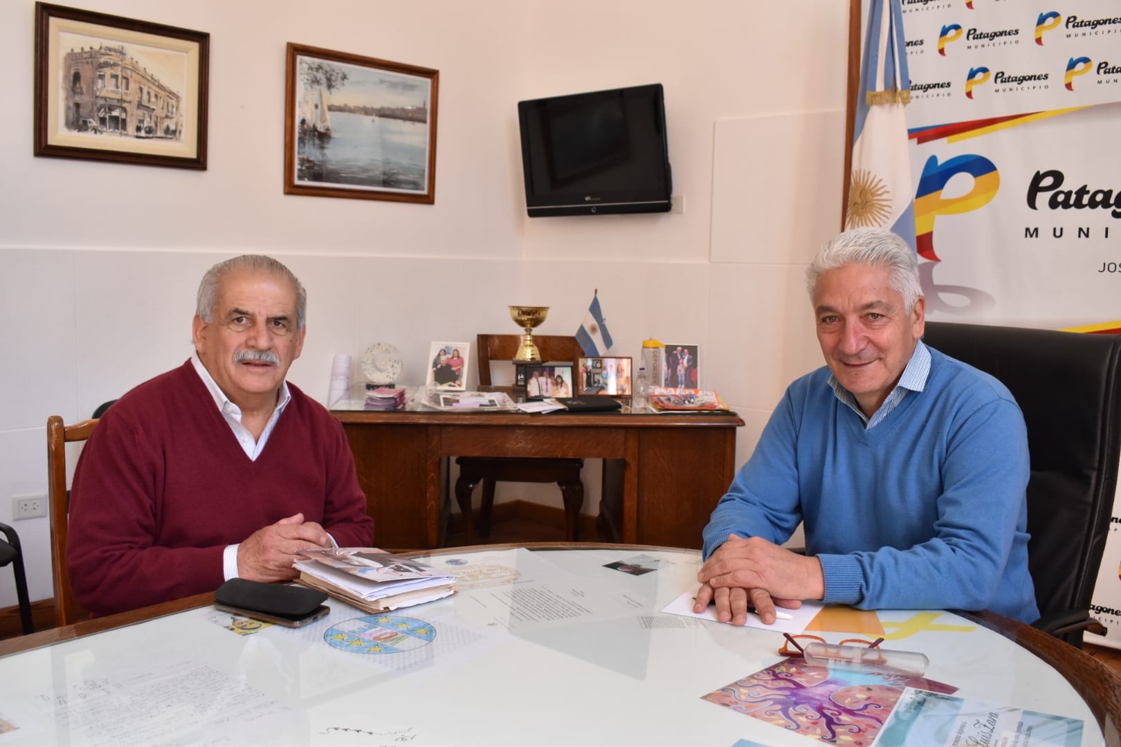 Transición en Patagones: Zara recibió al intendente electo de UXP ...
