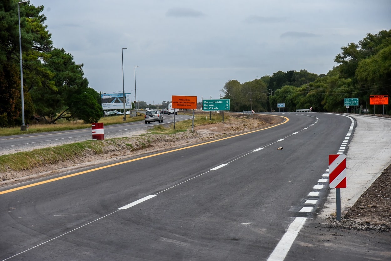 Habilitaron los primeros kilómetros de Autovía sobre la Ruta Provincial ...
