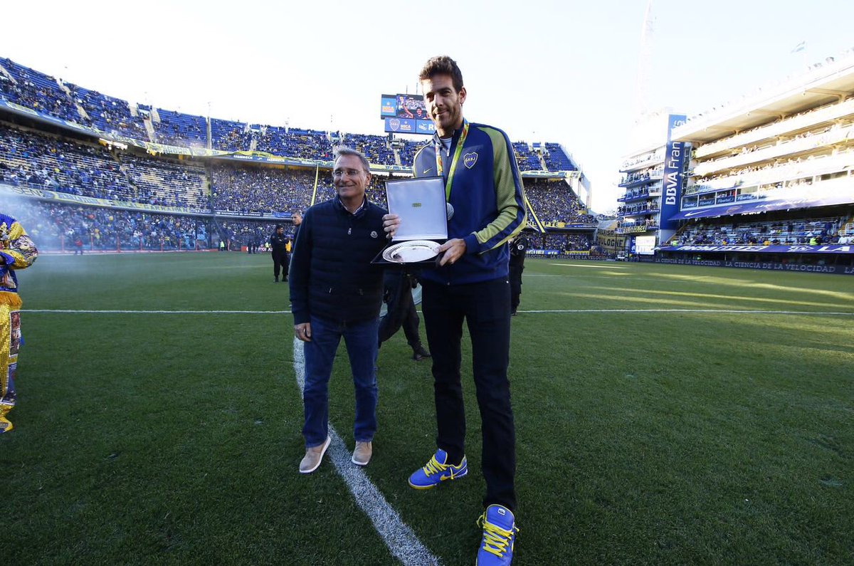 Del Potro fue homenajeado en la cancha de Boca – La Noticia 1